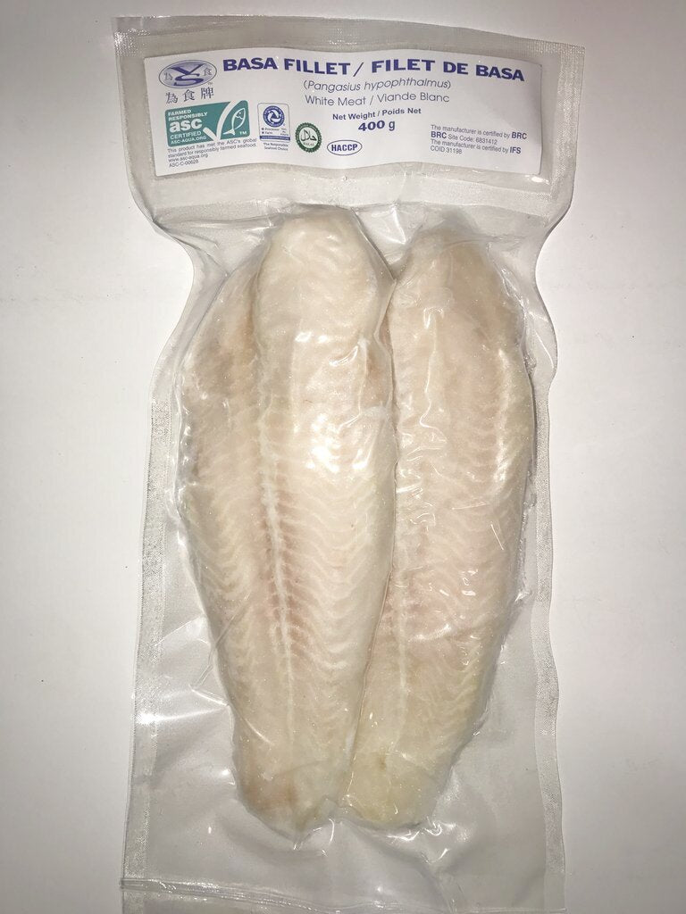 VS BRAND - BASA FILLETS RETAIL PACK (30 x 400G) - VIETNAM – Ocean Packers